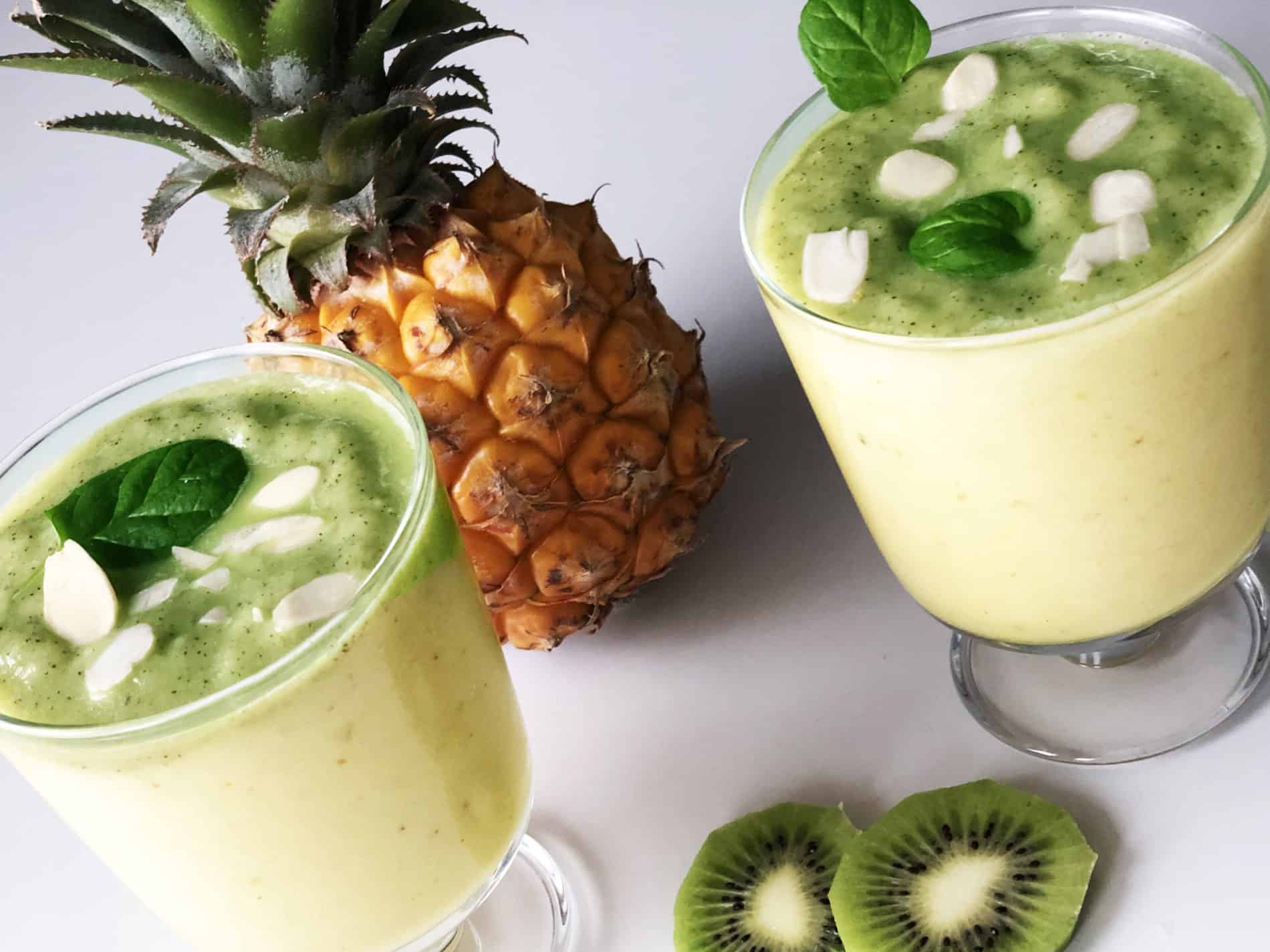 Koktajl ananas kiwi banan - NaszPrzepis - sprawdzone przepisy