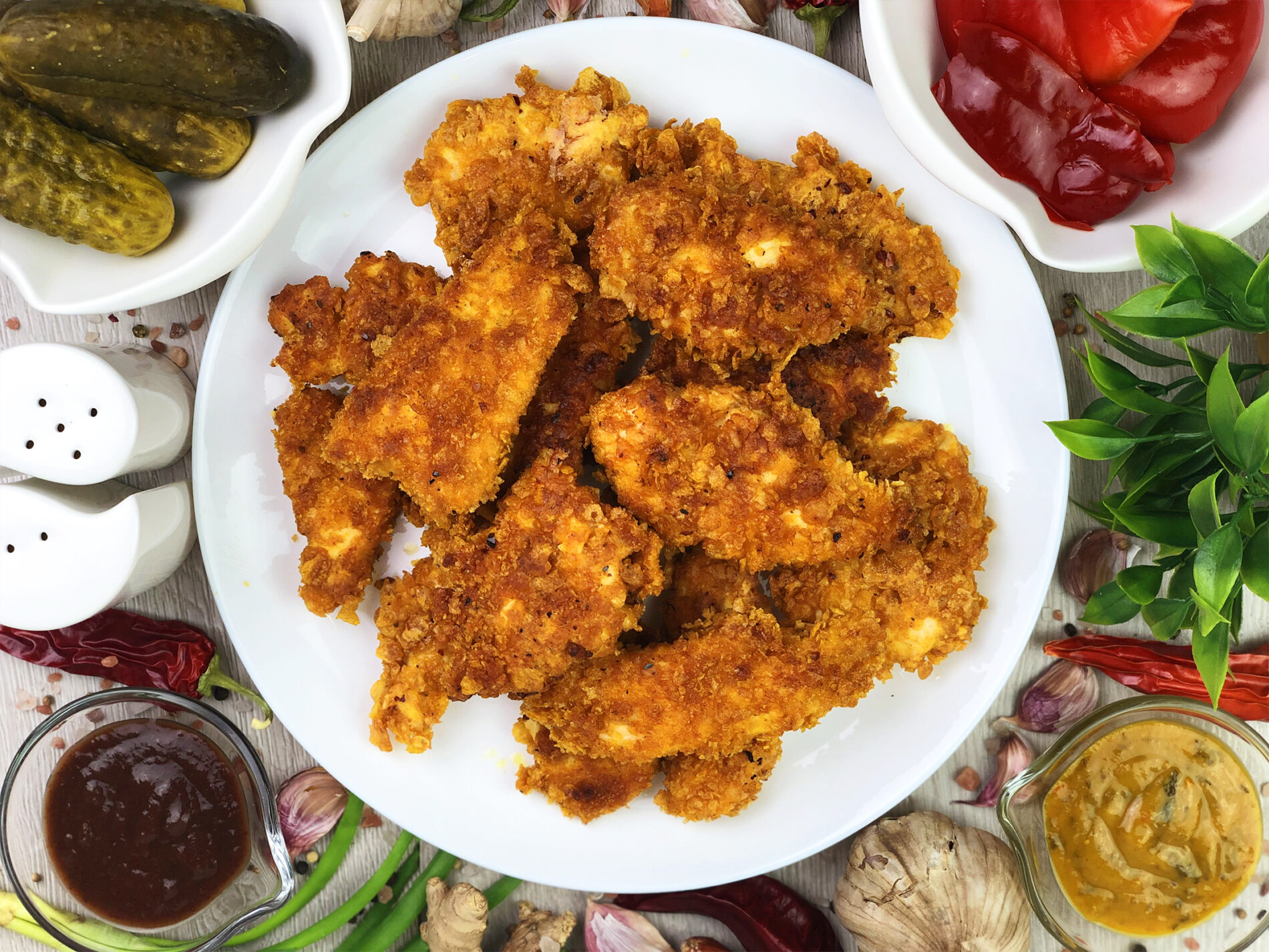 Stripsy z kurczaka - NaszPrzepis - sprawdzone przepisy