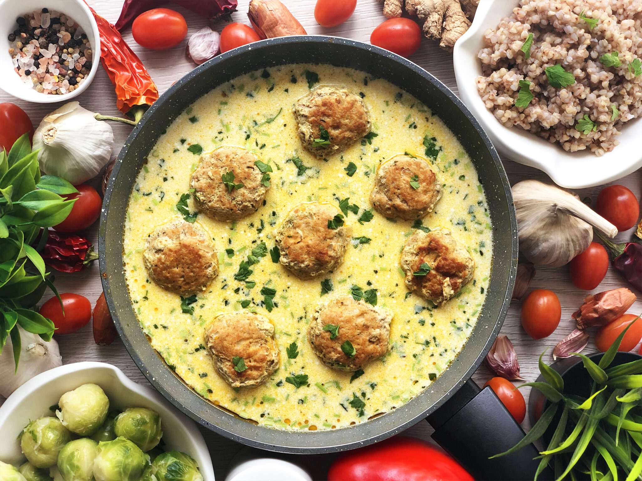 Pulpety w sosie chrzanowym - NaszPrzepis - sprawdzone przepisy