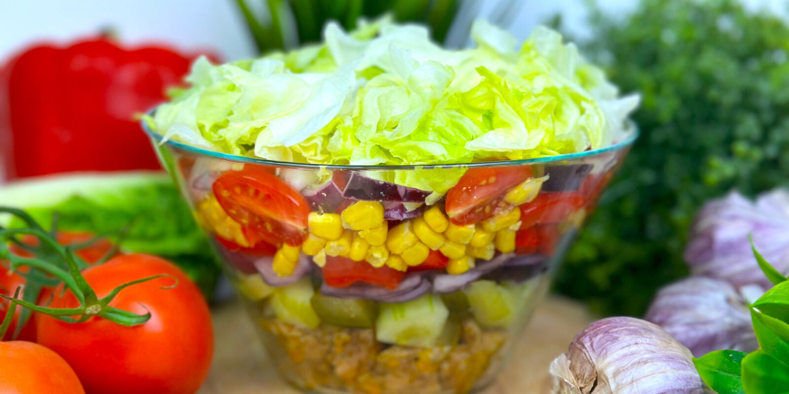 Sałatka gyros - NaszPrzepis - sprawdzone przepisy